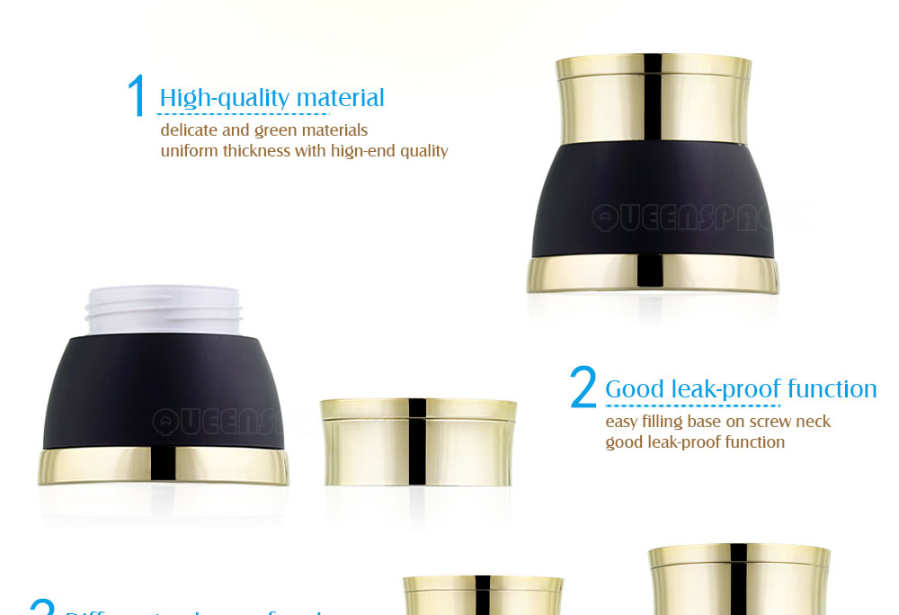 Queens Packaging Co.,Ltd.(Cosmetic Packaging) - Cream Jar - ABS Jar ...